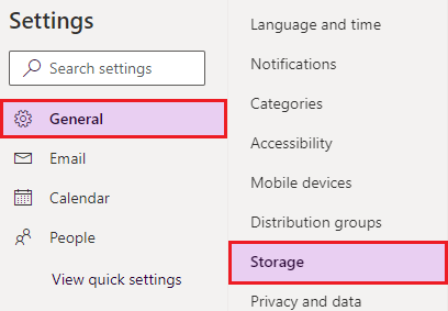 How do I check how much storage my UQ email is using? - Support - my.UQ ...