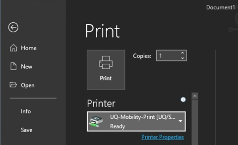 How do I print from my own device on campus? - Support - my.UQ - The ...